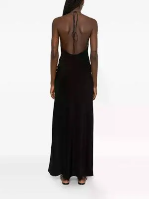 Matteau Low-back Halterneck Maxi Dress