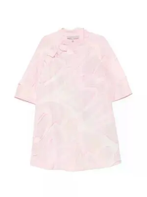 Shiatzy Chen Jacquard Coat - Pink