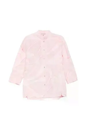 Shiatzy Chen Jacquard Stand-collar Jacket - Pink