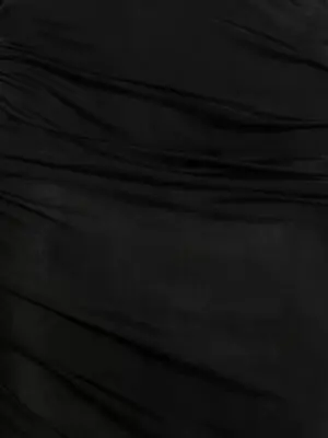 Rick Owens Edfu Gathered Midi Skirt