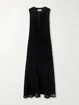 Le Kasha Dahkla" Linen Maxi Dress