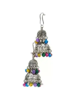 HUI MILANO Bell-pendant Drop Earrings - Silver