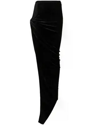 Rick Owens Twist Edfu Maxi Skirt