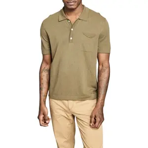 Billy Reid Half Placket Polos For Men