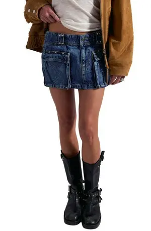 Free People Zip Up Skirts