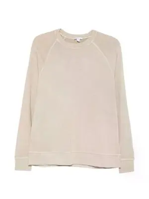 JAMES PERSE Raglan-sleeve Boyfriend Sweater - Neutrals