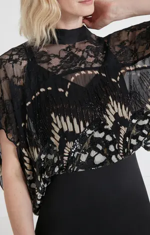 TEMPERLEY LONDON Emperor Story Maxi Dress