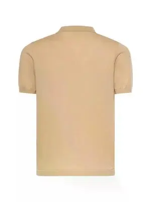 MC2 SAINT BARTH Short-sleeve Polo-collar T-shirt - Neutrals