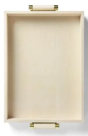 Aerin Classic Faux Shagreen Serving Tray