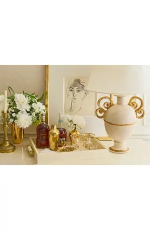 Aerin Classic Faux Shagreen Serving Tray