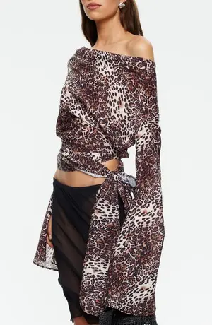 Lioness Daze Cowl Neck Crop Top