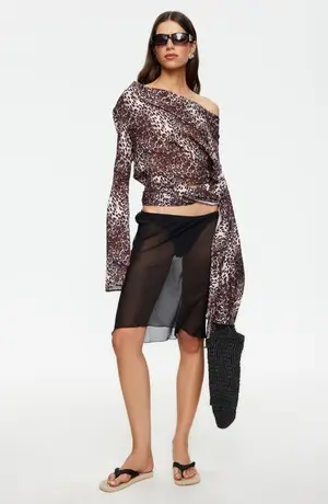Lioness Daze Cowl Neck Crop Top