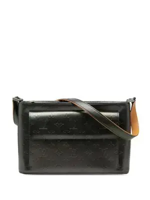 LOUIS VUITTON 2002 Monogram Mat Alston Shoulder Bag