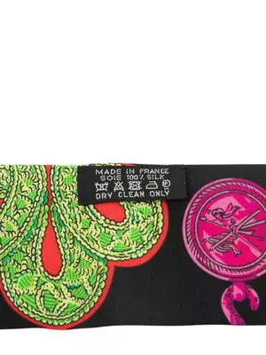 Hermès 2000-2025 Epaulettes De Gala Silk Twilly Scarf Scarves