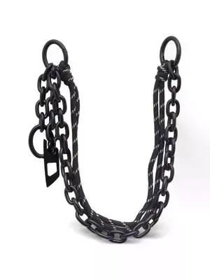 DIESEL® Logo-pendant Charm - Black