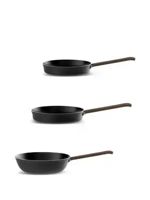 ALESSI Contrasting-handle Cookware - Black