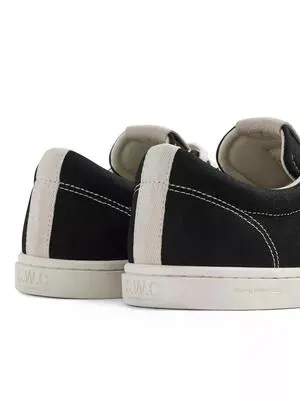 S.W.C STEPNEY WORKERS CLUB Surma Canvas Sneakers - Black