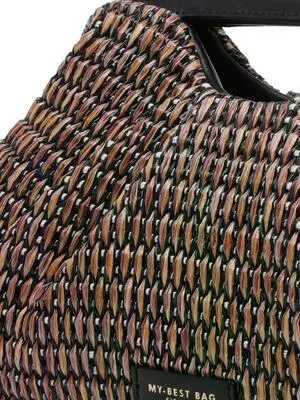 MY BEST BAG FIRENZE Firenze Raffia Clutch Bag