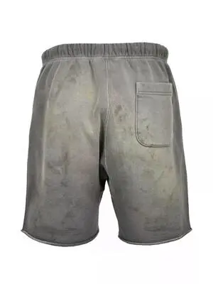 SAINT MXXXXXX Logo-print Track Shorts
