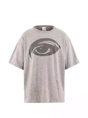 SAINT MXXXXXX Graphic-print T-shirt - Grey