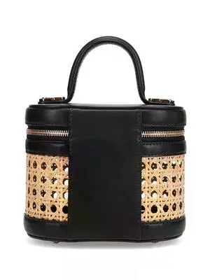 Tyler Ellis Small Victoria Wicker Tote - Neutrals