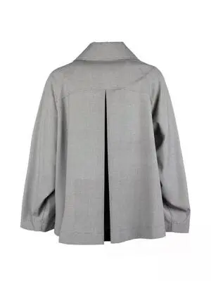 CINQUE Double-breasted Jacket With Houndstooth Pattern