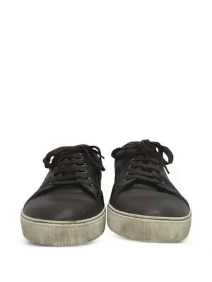 LANVIN Low-top Leather Sneakers