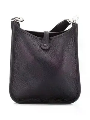 Hermès Evelyne Tpm Crossbody Bag Clemence Gen Iii - Black