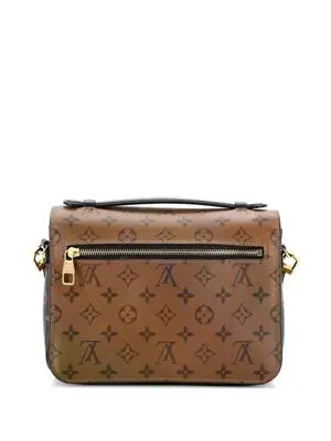 LOUIS VUITTON Pochette Metis Reverse Monogram Canvas - Brown