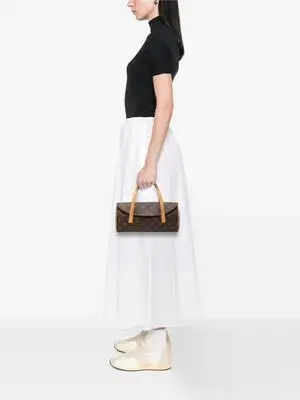 LOUIS VUITTON 2002 Monogram Sonatine Handbag