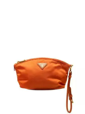 Prada 2000-2013 Tessuto Pouch - Orange