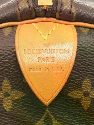 LOUIS VUITTON 1996 Monogram Keepall 55 Travel Bag - Brown