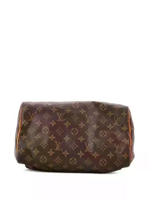 LOUIS VUITTON Speedy 30 Handbag Monogram Canvas Satchel
