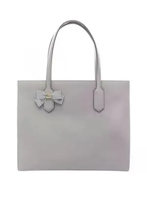 Grey Leather Totes