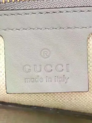 Gucci 2016-2026 Leather Gg Ribbon Satchel