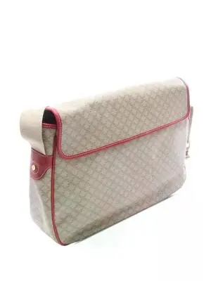 Celine 20th Century Macadam Coated Canvas Crossbody Bag