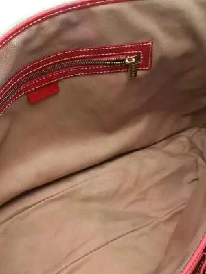 Celine 20th Century Macadam Coated Canvas Crossbody Bag