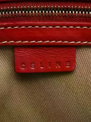 Celine 20th Century Macadam Coated Canvas Crossbody Bag