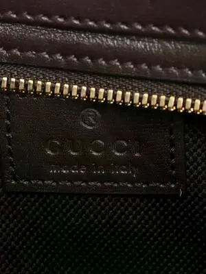 Gucci Mini Gg Canvas Web Shoulder Bag - Neutrals