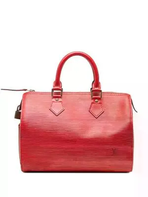LOUIS VUITTON 1994 Epi Speedy 30 Boston Bag - Red