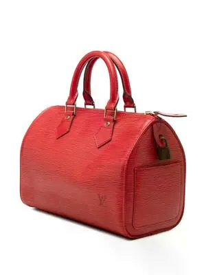 LOUIS VUITTON 1994 Epi Speedy 30 Boston Bag - Red