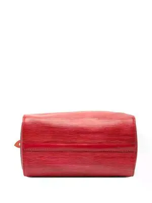 LOUIS VUITTON 1994 Epi Speedy 30 Boston Bag - Red