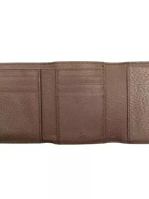 Gucci 2016-2026 Gg Supreme Web Ophidia Trifold Wallet Small Wallets