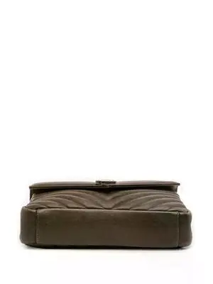 Saint Laurent 2017 Medium College Satchel - Brown