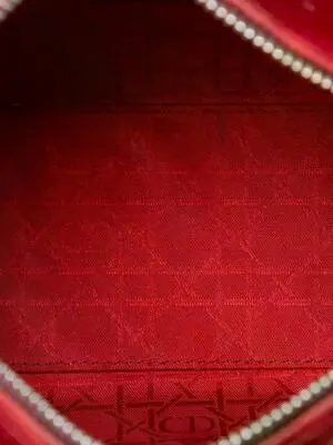 Dior 2013 Medium Cannage Lady Satchel - Red