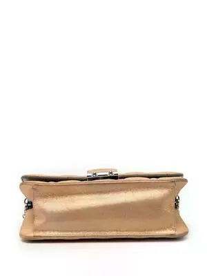 Dior 2015 Lambskin Cannage Miss Promenade Crossbody Bag - Gold