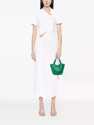 Hermès 2017 Clemence Picotin Lock 18 Handbag - Green