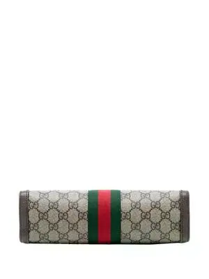 Gucci Small Gg Supreme Ophidia Chain Crossbody Bag - Neutrals