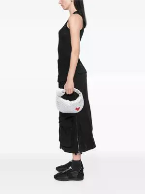 Bottega Veneta Mini Nappa Intrecciato Heart Jodie Hobo Bag