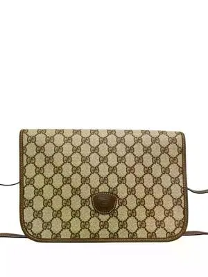 Gucci Gold Tone Cross Body Bags